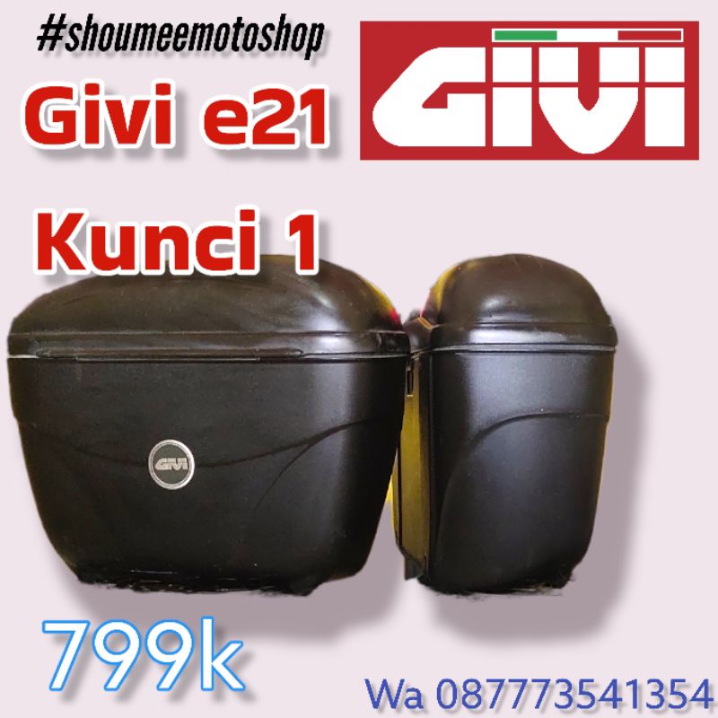 Jual box samping motor givi e21 kinci 1 ori mulus | Shopee Indonesia