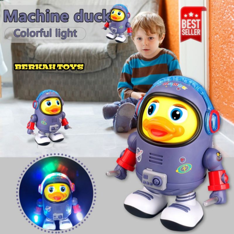 Jual Mainan Robot Space Duck Dance 8C-20B | Shopee Indonesia