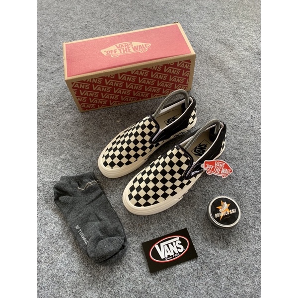Jual Vans Slip On Checkerboard Nextor | Shopee Indonesia