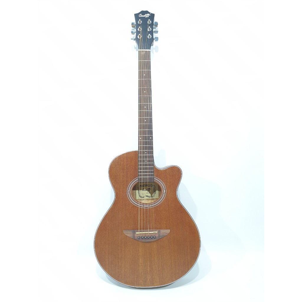 Jual Gitar Akustik Merk Cowboy Original Tipe GWC-38 NS Warna Cokelat ...