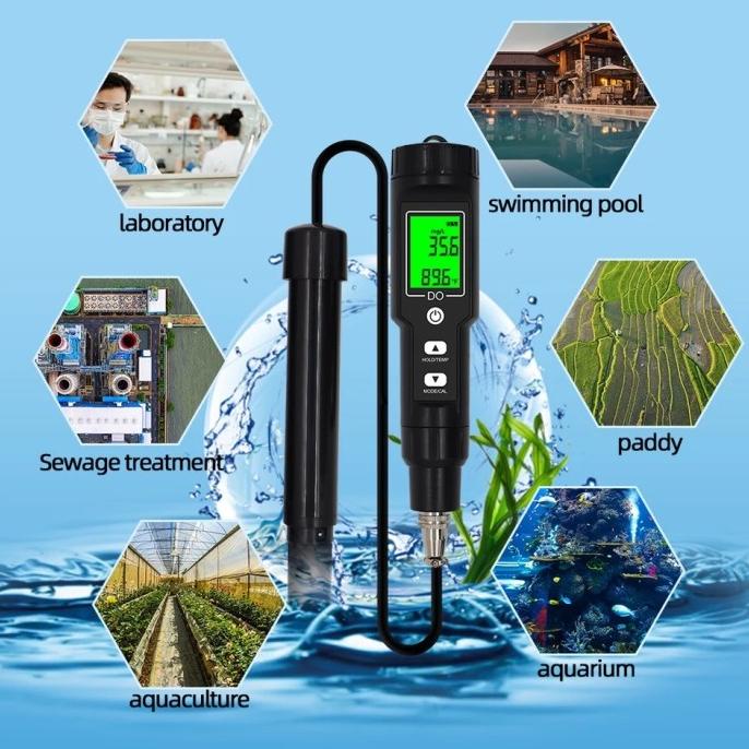 Jual Digital DO Meter Dissolve Oxygen DO-9100 Backlight onlinteitem66 ...