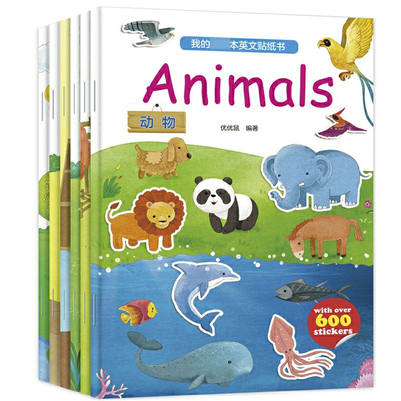 Jual Buku Vocab Bilingual Plus Sticker Isi 6 Buku Impor Buku Kosa Kata ...