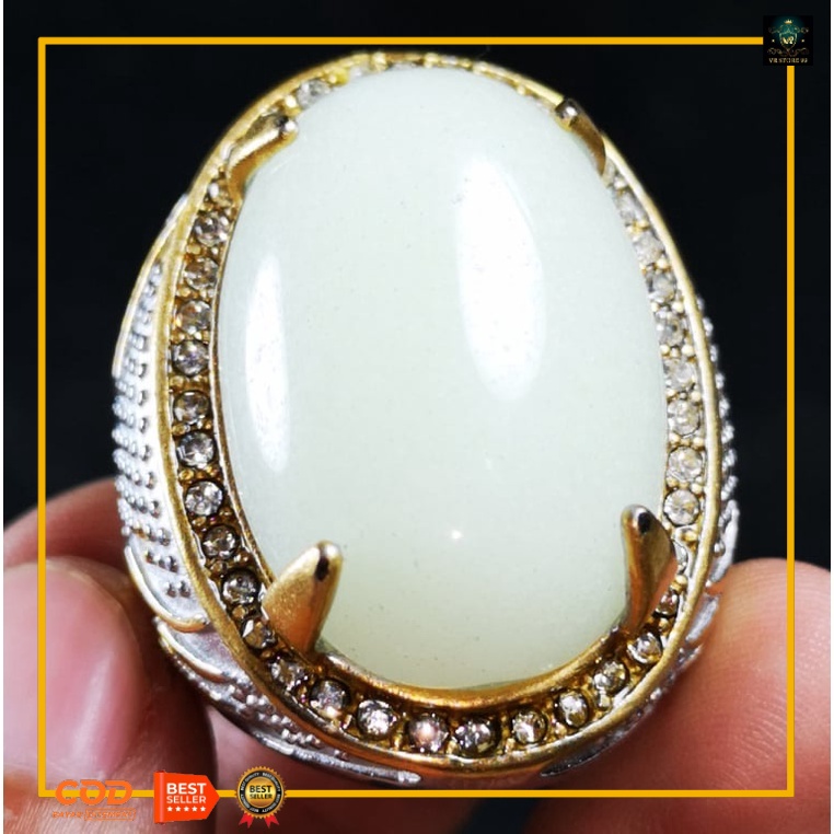 Jual Cincin Batu Akik Posfor Menyala Dalam Gelap Glow In The Dark ...