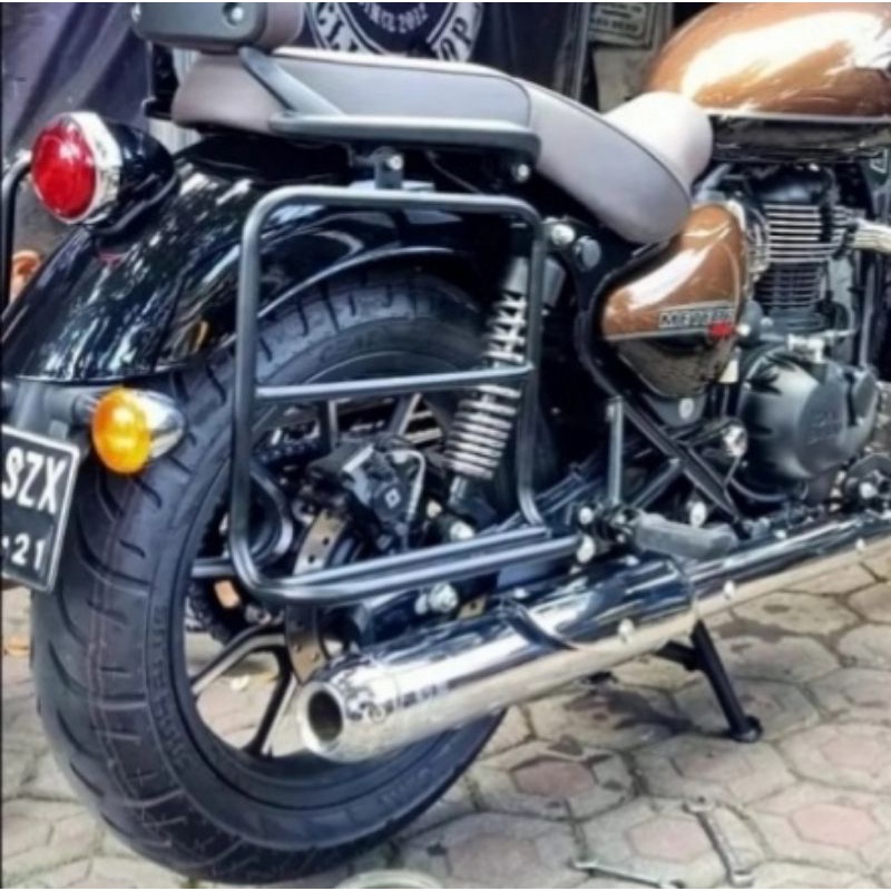 Jual side rack royal enfield meteor 350 | Shopee Indonesia