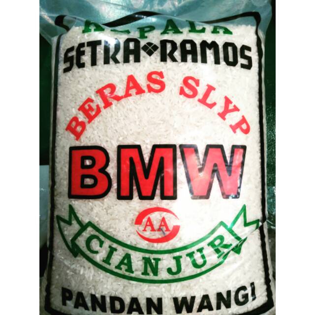 Jual Beras cap bmw cianjur 5kg | Shopee Indonesia