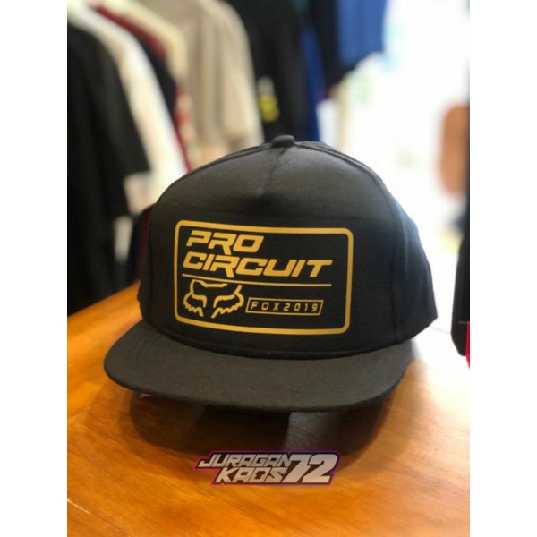 Jual TOPI SNAPBACK FOX FRAME GOLD AND WHITE FRAME (MXGP/ENDURO ...