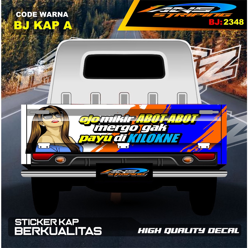 Jual STIKER BAK BELAKANG GRANMAX / STICKER VARIASI GRANMAX PICK UP ... Jual STIKER BAK BELAKANG GRANMAX / STICKER VARIASI GRANMAX PICK UP ...