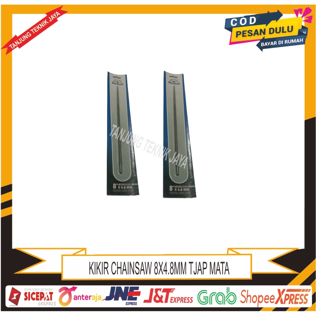 Jual CAP MATA KIKIR GERGAJI CHAINSAW 8 x 4.8MM CHAIN SAW FILE | Shopee ...