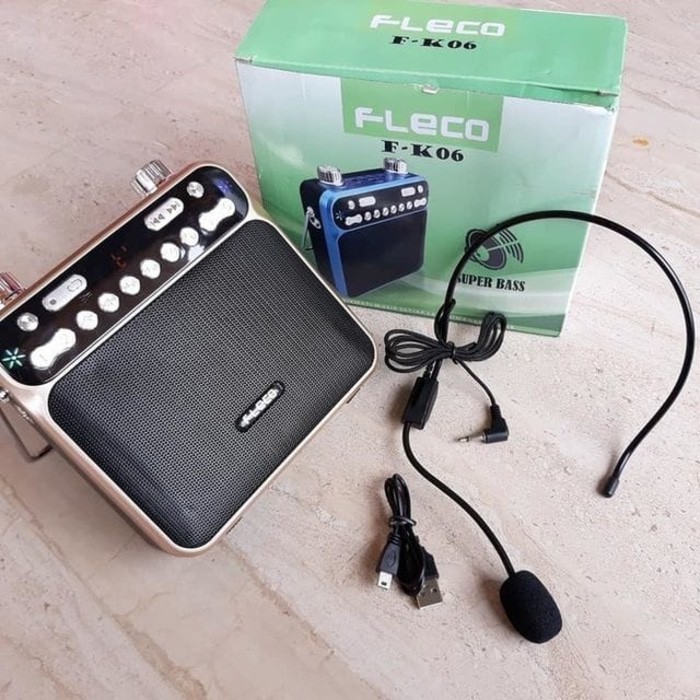 Jual Speaker + mic + perekam suara f-k06 ada bluetooth baru alat ...