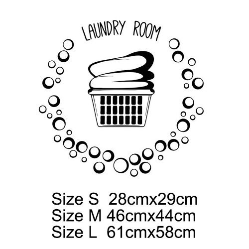 Jual Wall Cutting Sticker Stiker Kaca Pajangan Hiasan Dinding Laundry ...
