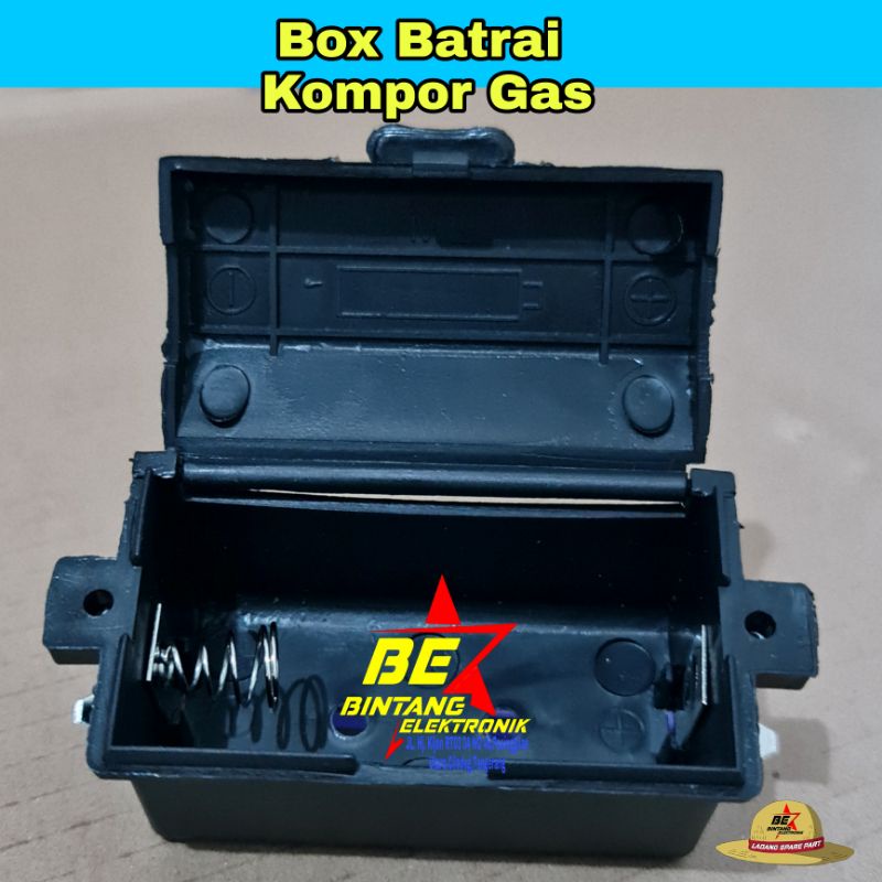 Jual Baterai Box Hitam Kompor Kotak Batrai Tempat Batre Kompor Gas 1 ...