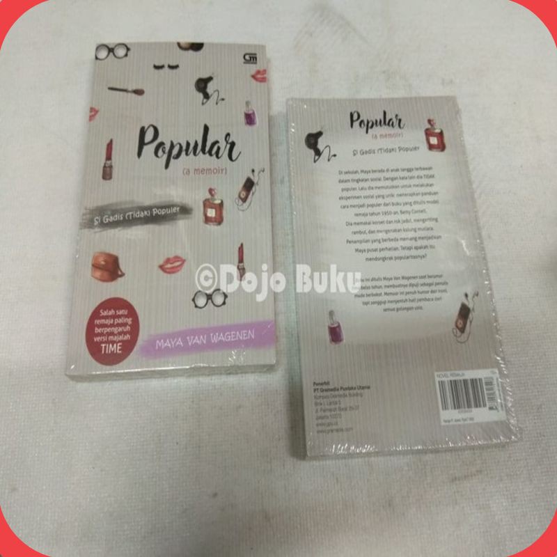 Jual Buku Popular : Si Gadis (Tidak) Populer by Maya Van Wagenen ...