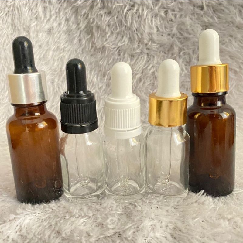 Jual Botol Pipet Segel 15ml / Botol Pipet Coklat 10ml / Botol Pipet ...