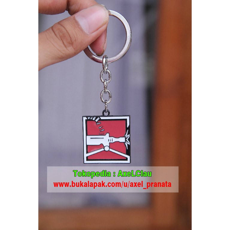 Jual Tachanka Keychain R6 Gantungan Kunci Rainbow Six Siege | Shopee ...