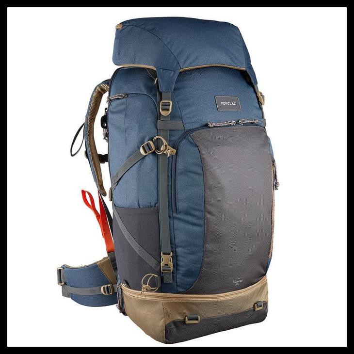 Jual Forclaz Tas Carrier Mendaki Escape 70 Pria Biru Decathlon ...