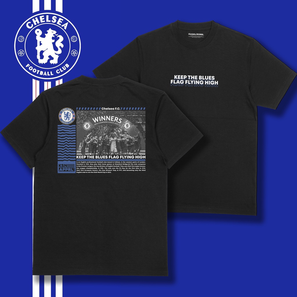 Jual Kaos Chesea "Chelsea Streetwear" - Kaos Fans Chelsea/Kaos Chelsea ...