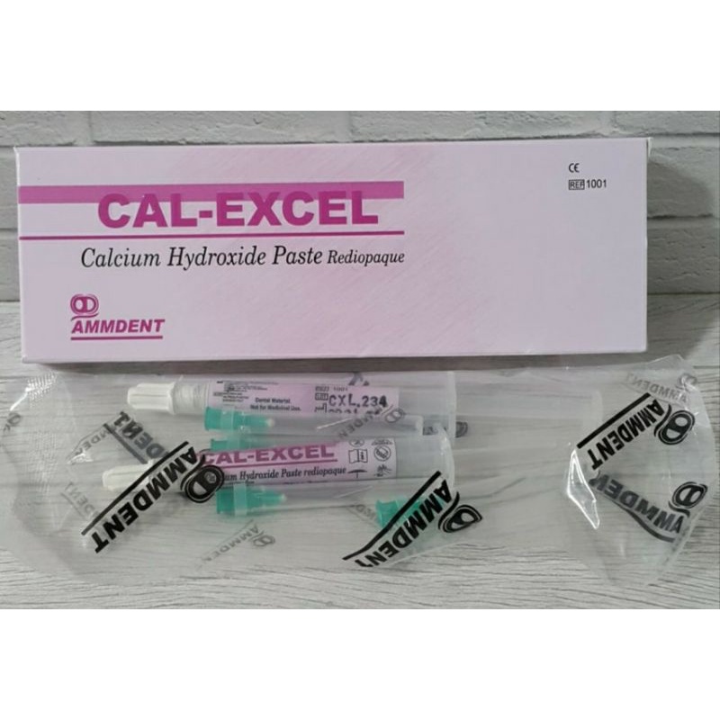 Jual CAL EXCEL Ammdent Calcium Hidroxide Radiopaque 1 Syr / Dental ...