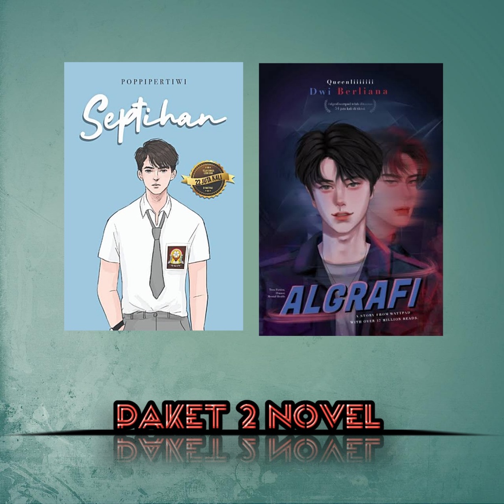 Jual Paket 2 Novel Septihan - Algrafi [semestabuku] | Shopee Indonesia