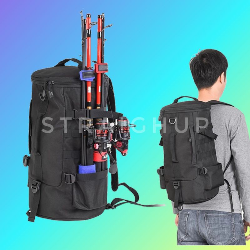 Jual Tas Pancing Ransel Berkualitas - Tas Pancing Laut Multifungsi ...