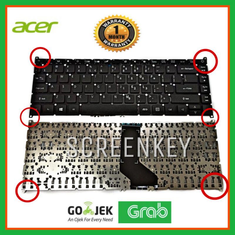 Jual Keyboard Laptop Acer Aspire 3 A314 A314-21 A314-41 A314-33 A314-31 ...