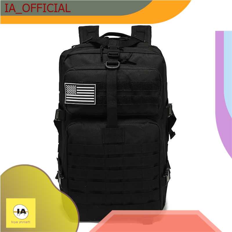 Jual AOKALI Tas Ransel Backpack Military Tactical Waterproof 50L ...