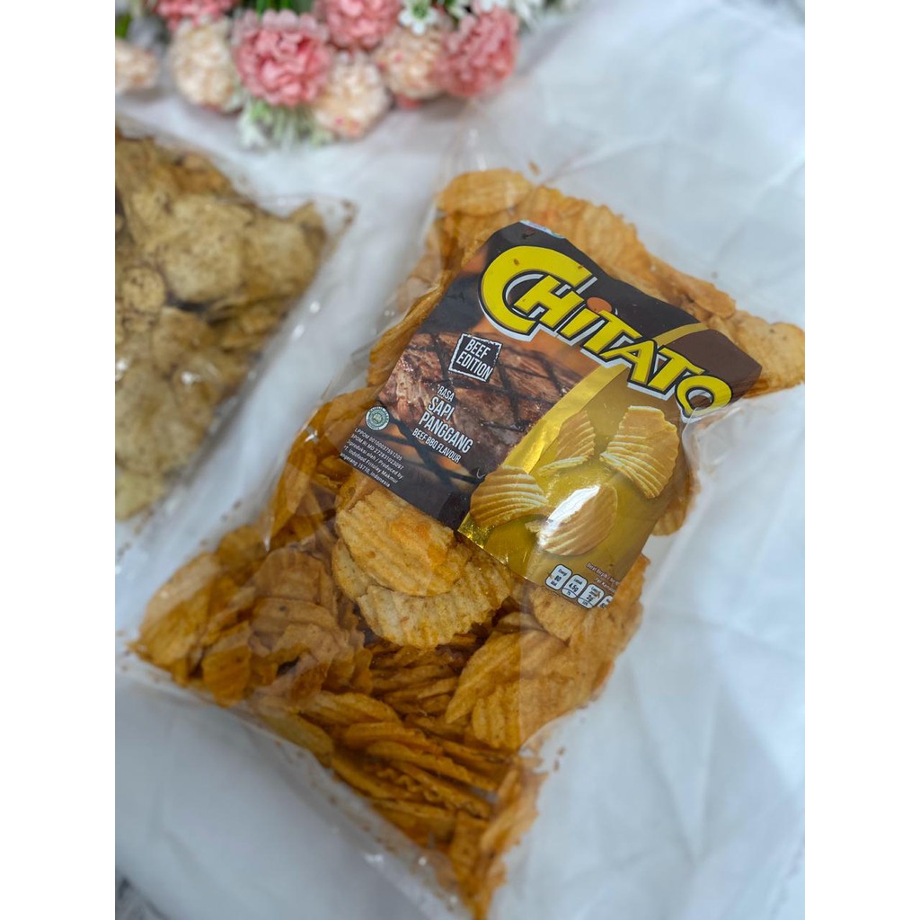 Jual CEMILAN GUYIH Chitato Barbeque / Sapi Panggang 250g | Shopee Indonesia