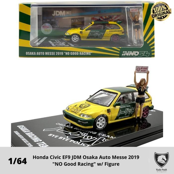 Jual Inno 1/64 Honda Civic Ef9 Jdm Osaka Auto Messe No Good Racing ...