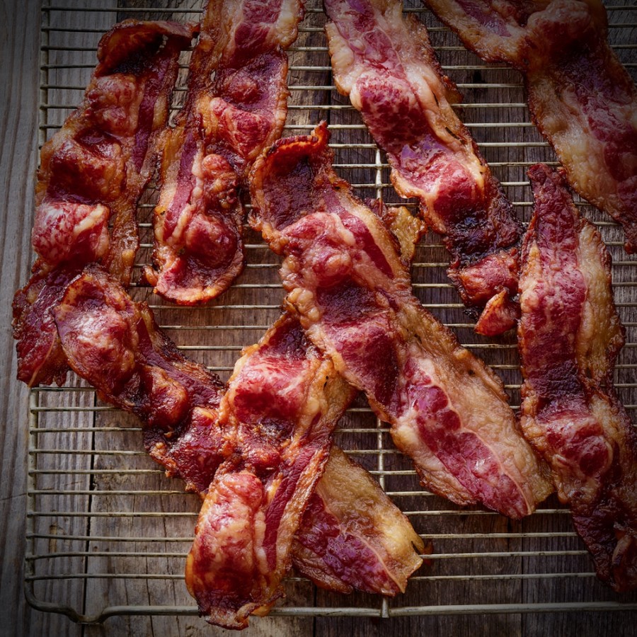 Jual SMOKED USA PRIME BEEF BACON / BACON SAPI - slice 100gr | Shopee ...