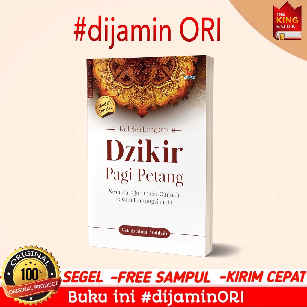 Jual Buku Koleksi Lengkap Dzikir Pagi Petang zikir pagi dan petang ...