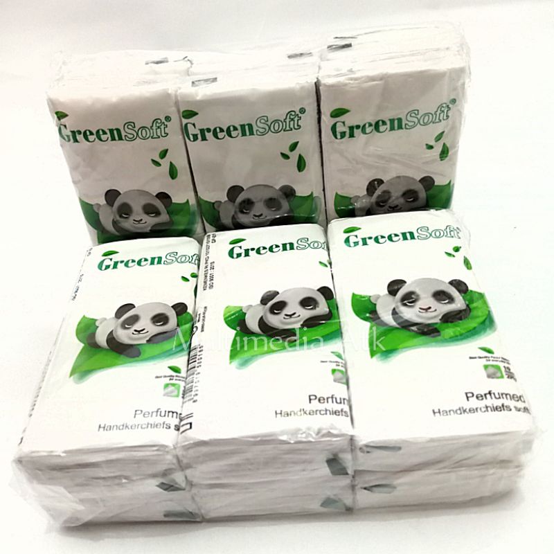 Jual TISU GREEN SOFT / TISU KECIL / TISSUE 10 SHEET [ISI 6] | Shopee ...