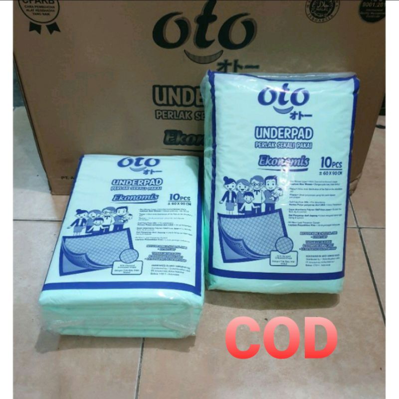 Jual OTO UNDERPAD 90 x 60 cm PERLAK SEKALI PAKAI ONEMED | Shopee Indonesia