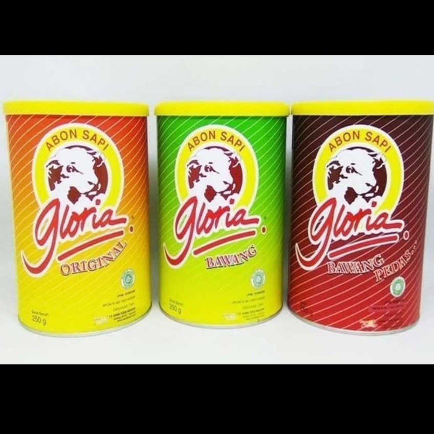 Jual ABON SAPI - GLORIA 250g ALL VARIAN | Shopee Indonesia