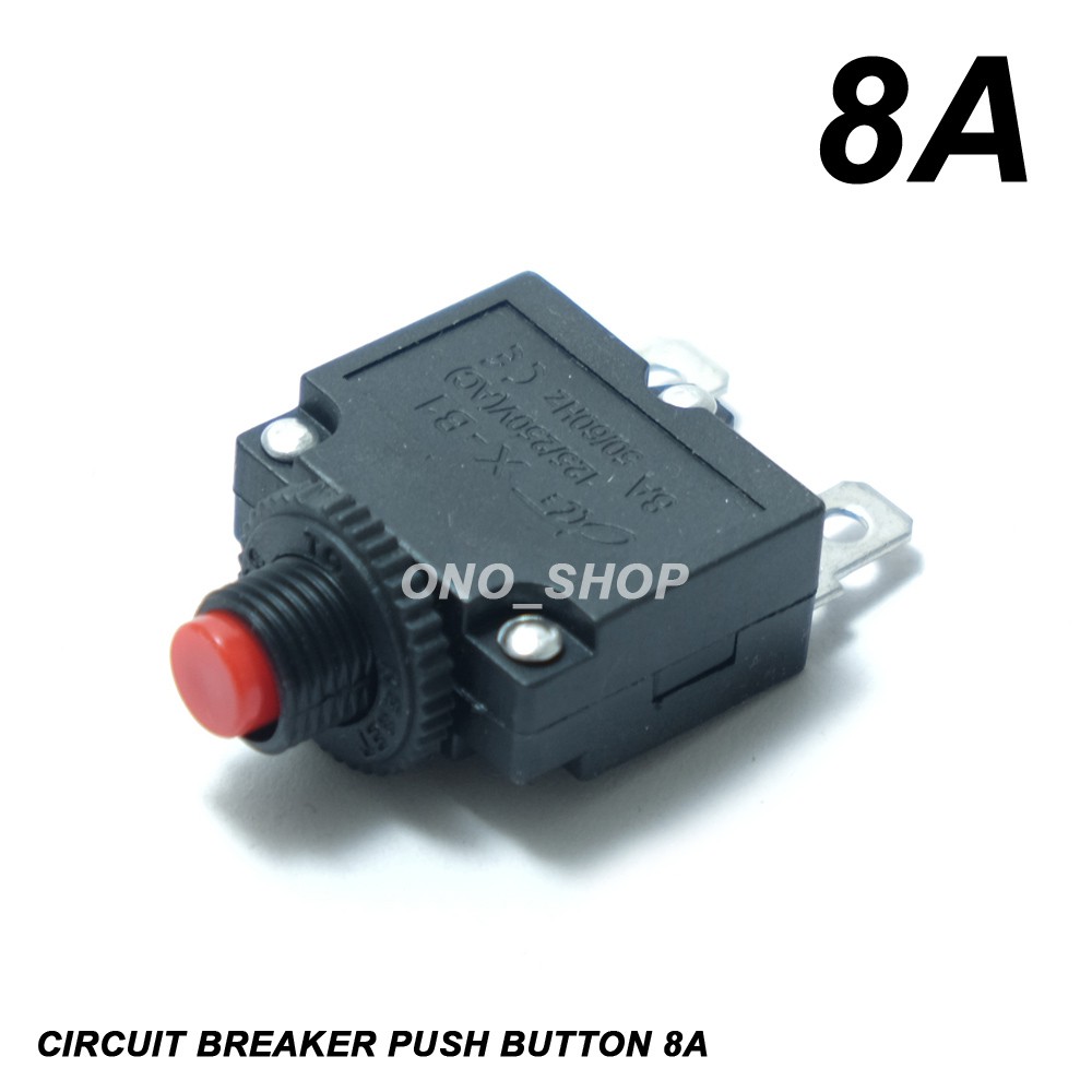 Jual Circuit Breaker Push Button 8A | Shopee Indonesia