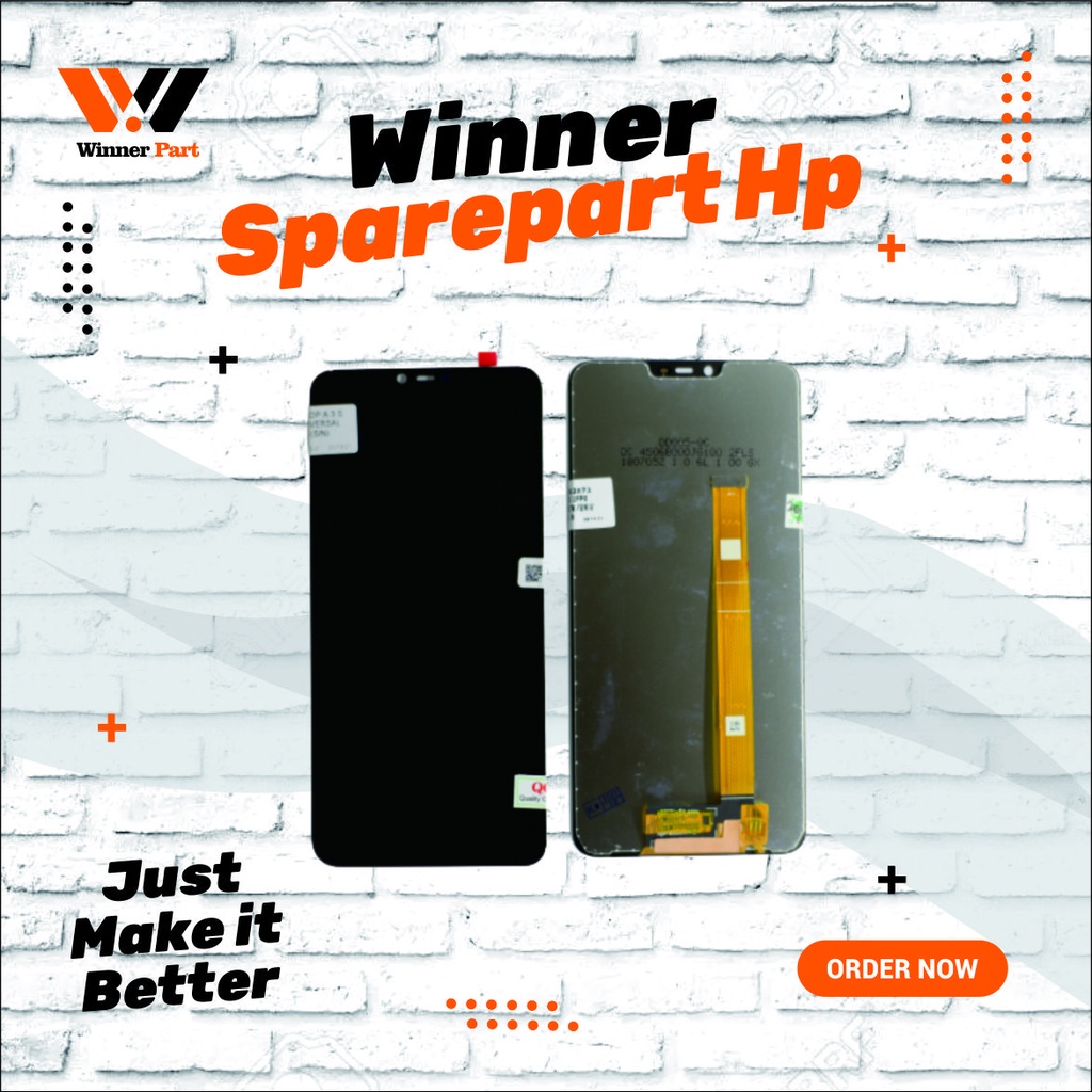 Jual LCD Oppo A3S CPH-1803 / Realme 2 / Realme C1 Universal Fullset Bergaransi | Shopee Indonesia