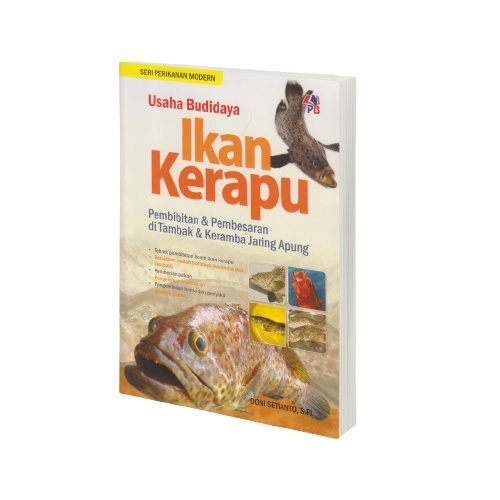 Jual Buku Perikanan Usaha Budidaya Ikan Kerapu di Tambak dan Keramba ...