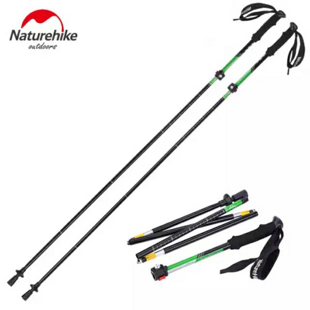 Jual TREKKING POLE LIPAT TRACKING POLE ALUMUNIUM ULTRALIGHT TONGKAT ...