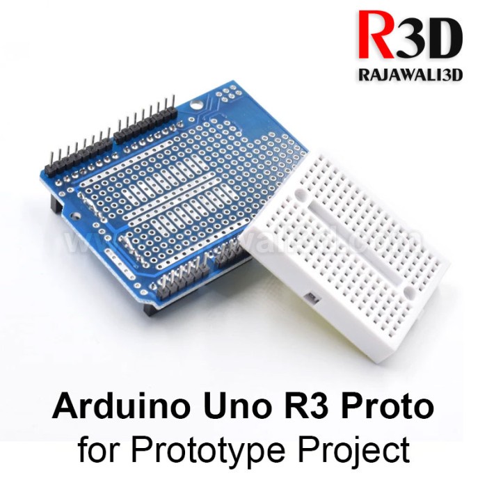 Jual Arduino Uno R3 Proto Shield Expansion Board for Prototype Project ...
