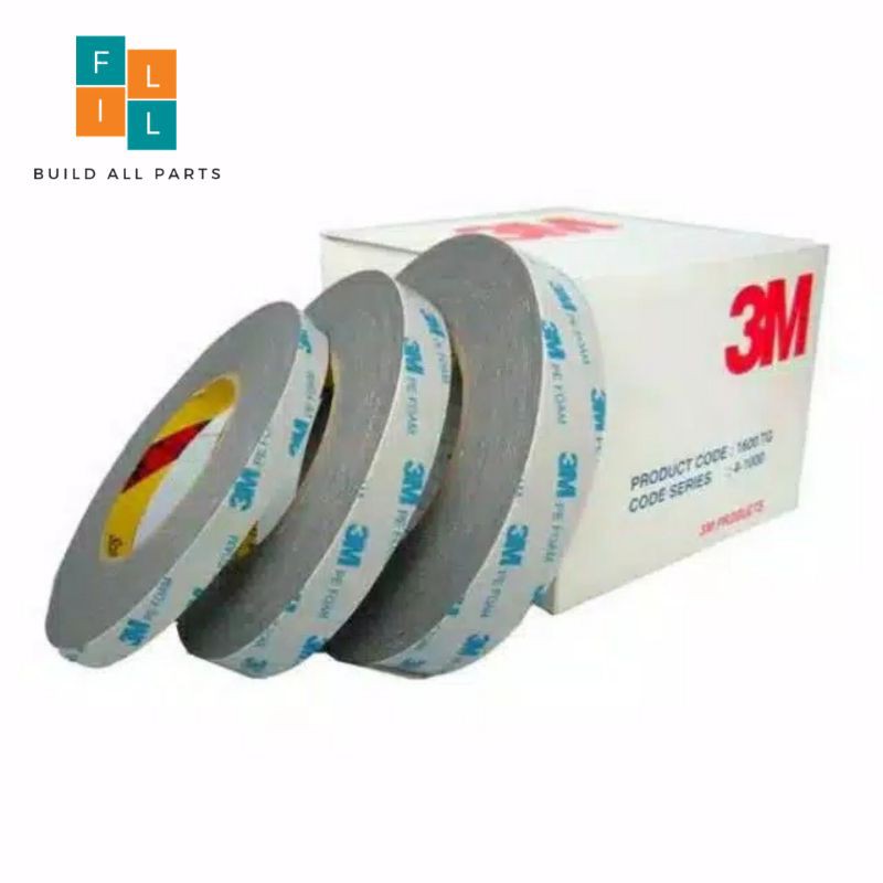 Jual Double Tape 3M Pe FOAM Selotip Busa / Perekat Mobil Motor ...