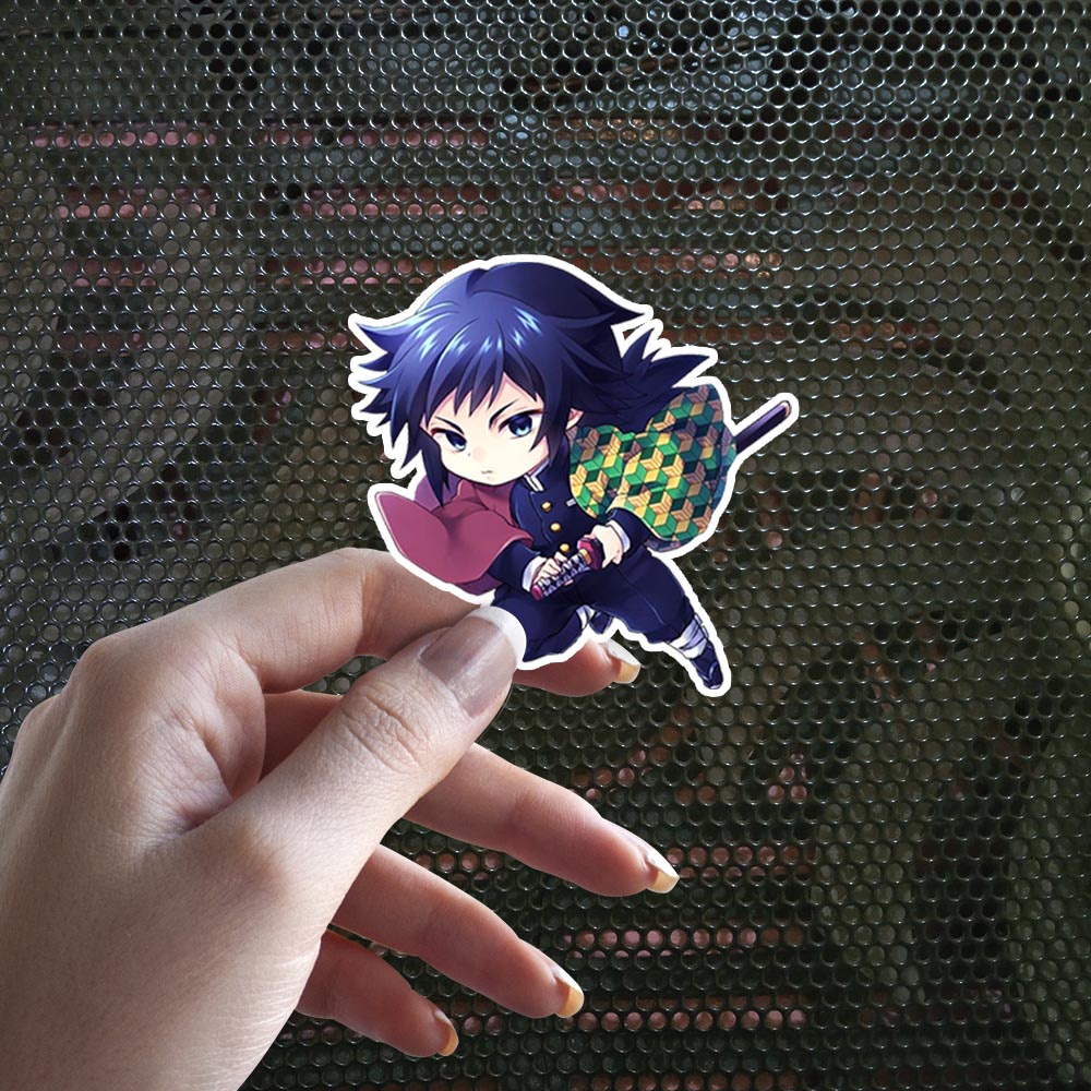 Jual Sticker Decal Vinyl Tahan Air Giyu Tomioka Demon Slayer | Shopee ...