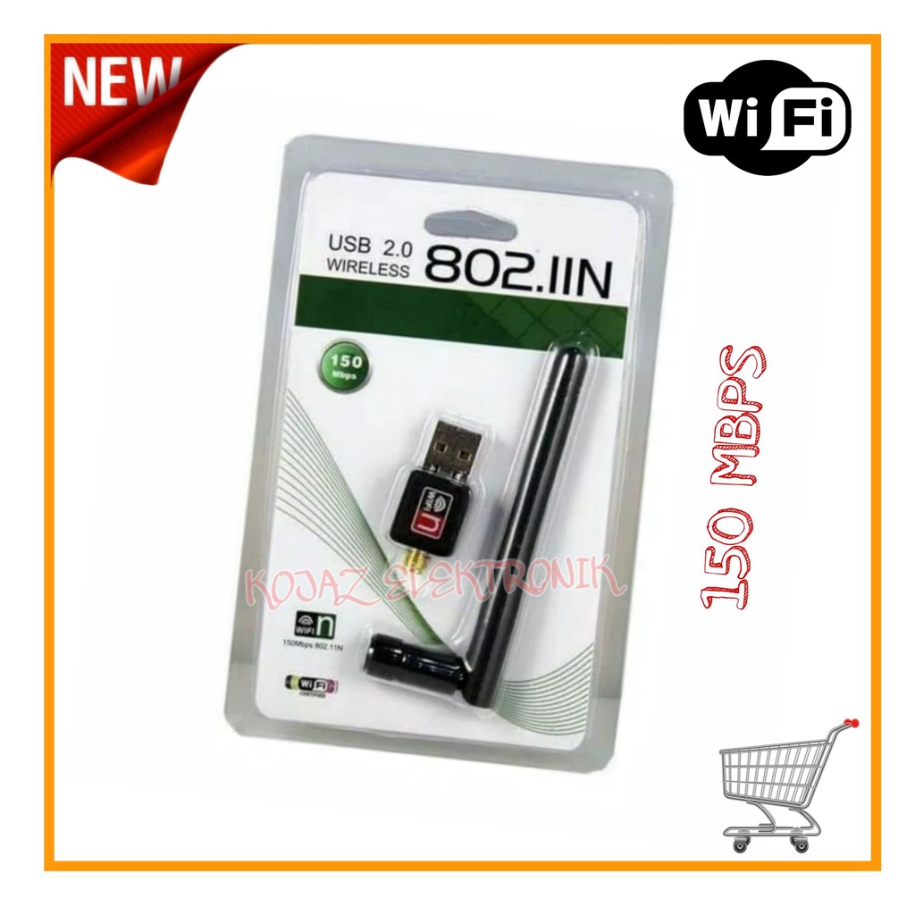 Jual USB WIFI 150Mbps LAPTOP PC Modem | Shopee Indonesia