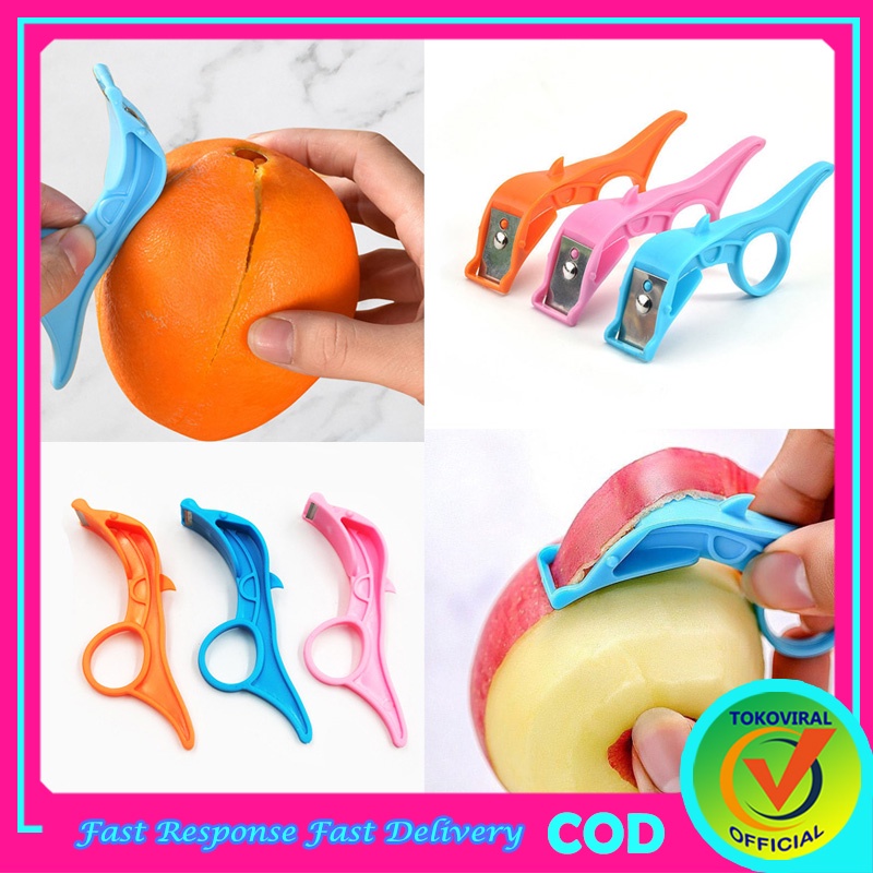 Jual Pengupas Buah Lucu Unik / Pisau Kupas Buah / Serutan Buah / Kupas Buah Mini / Pengupas Buah ...