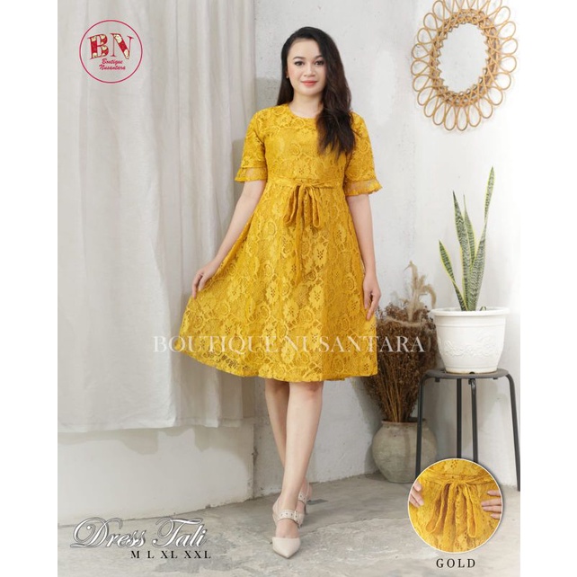 Jual DRESS BROKAT MODERN DRESS PESTA TERLARIS DRESS NATAL DAN TAHUN ...