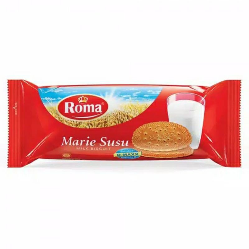 Jual Roma Marie Susu Roll 115g | Shopee Indonesia