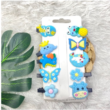 Jual Jepitan anak 5Pcs / Set Jepit Rambut Anak Karakter 1 Set Jepitan ...