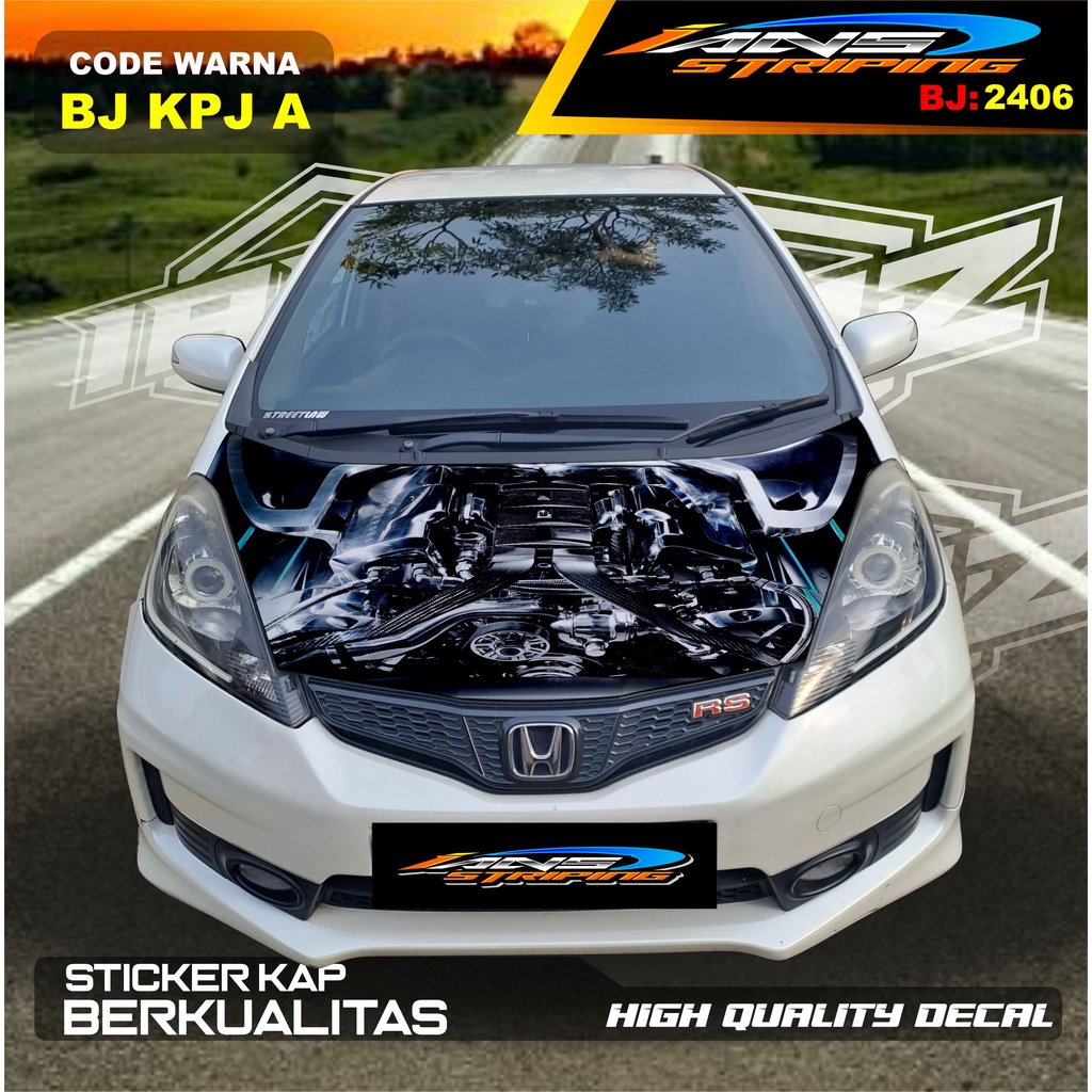 Jual DECAL STICKER KAP MOBIL BRIO, AGYA, JAZZ, AVANZA, INOVA / DECAL ...