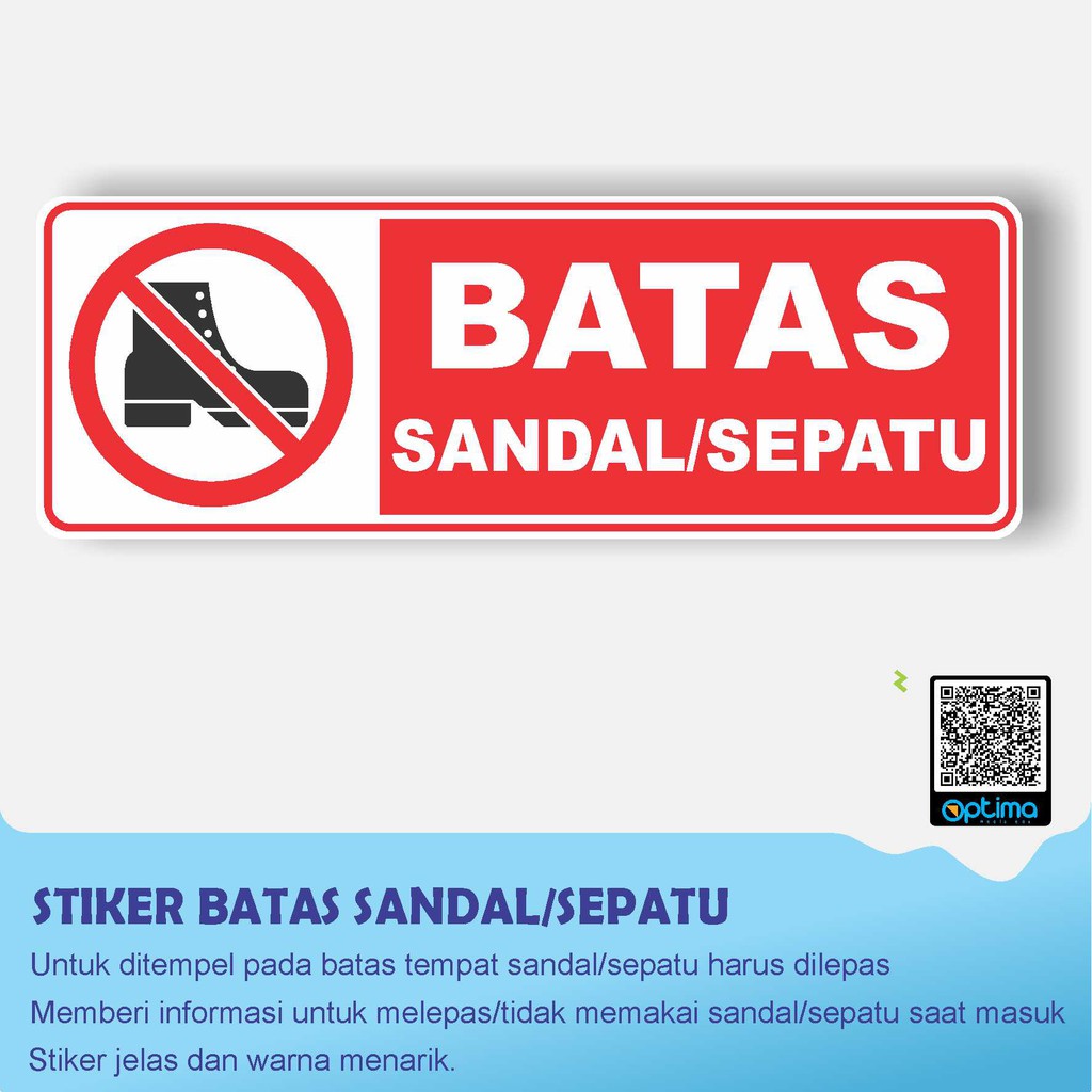 Jual STIKER BATAS SANDAL/SEPATU | Shopee Indonesia