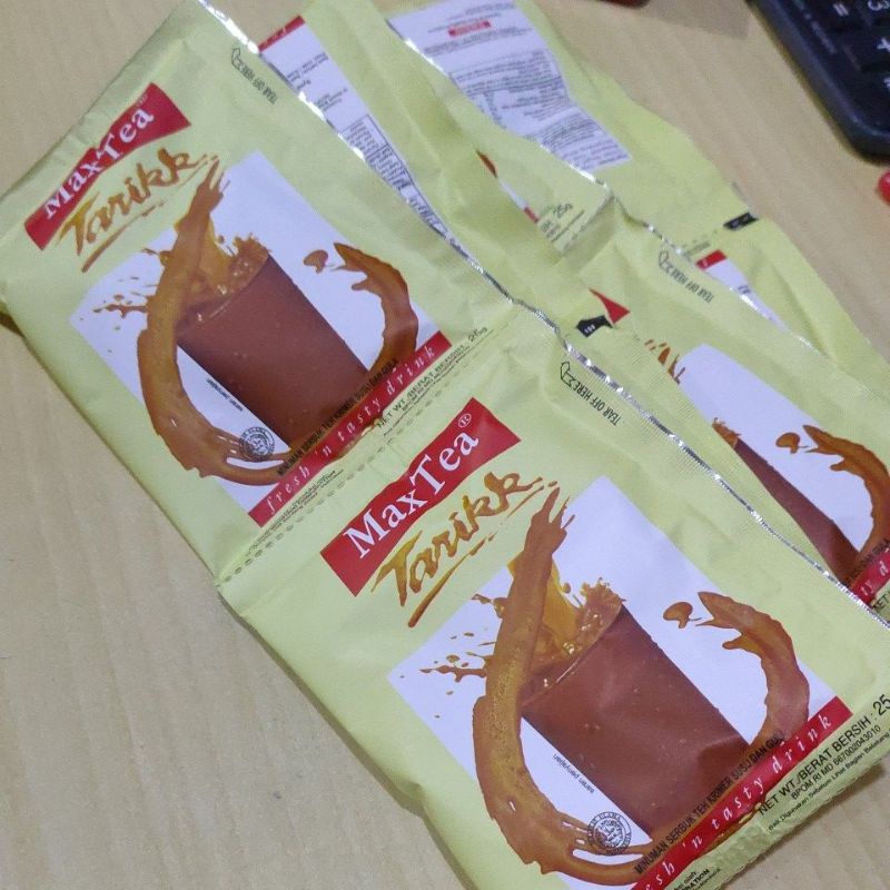 Jual Max Tea tarikk 25gr x 10sachet | Shopee Indonesia