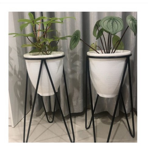 Jual Diameter 25cm/ Dudukan Pot Standing Minimalis / Alas Rak Pot Bunga ...