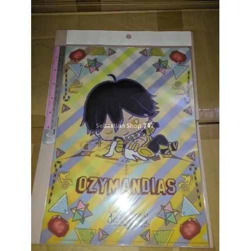 Jual ORI Merch Clear File Map Ozymandias FGO Fate Grand Order Ozy Rider ...