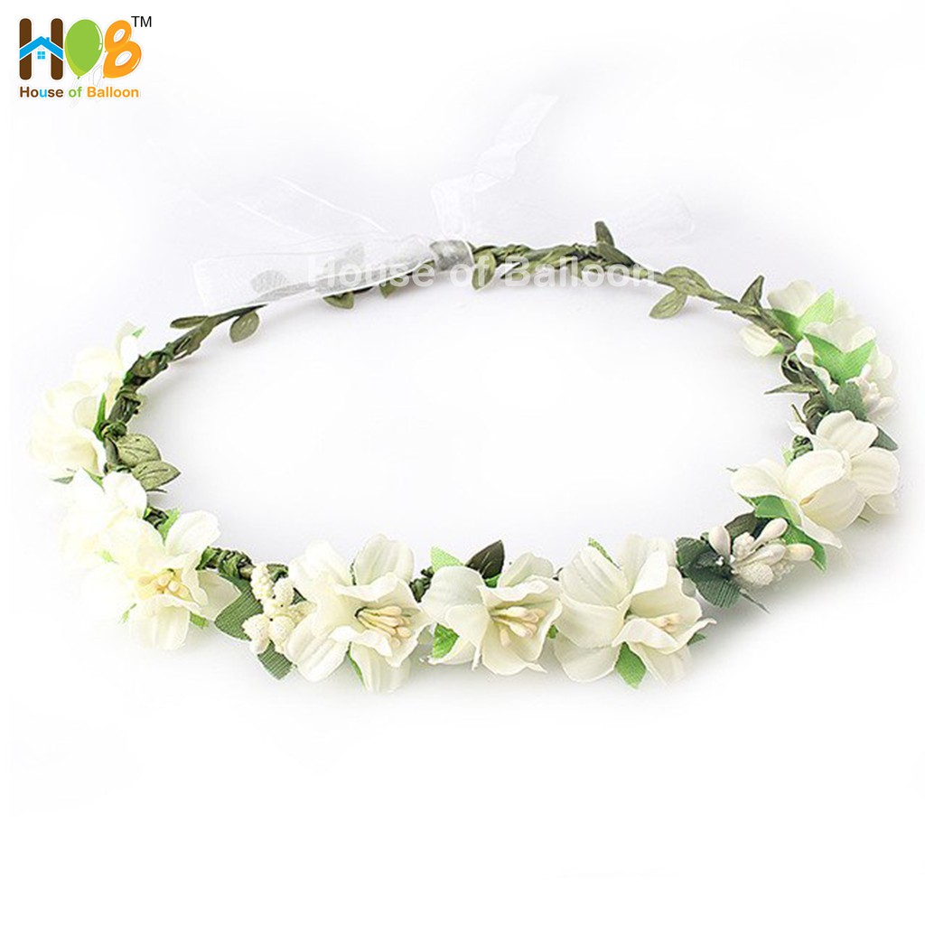 Jual Mahkota Bunga / Flower Crown / Mahkota Bridal Shower PREMIUM ...